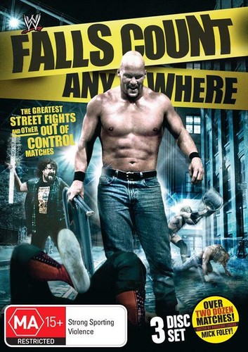 WWE - Falls Count Anywhere - Greatest Street Fights - Mick Foley - 3 ...