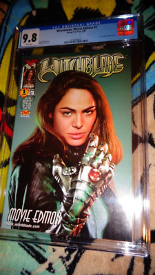 WITCHBLADE #1 (1995) - CGC GRADE 9.8 - YANCY BUTLER PHOTO MOVIE EDITION ...