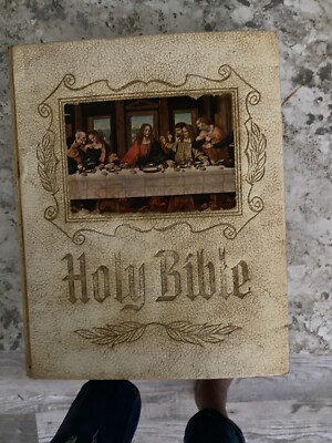 Antique Holy Bible alphabetical indexed bible Edition RARE Old and New ...