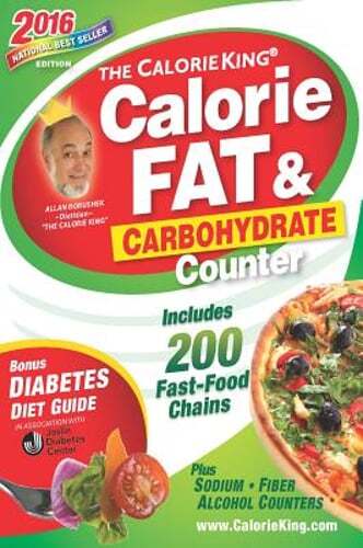 The Calorieking Calorie, Fat & Carbohydrate Counter by Allan Borushek ...