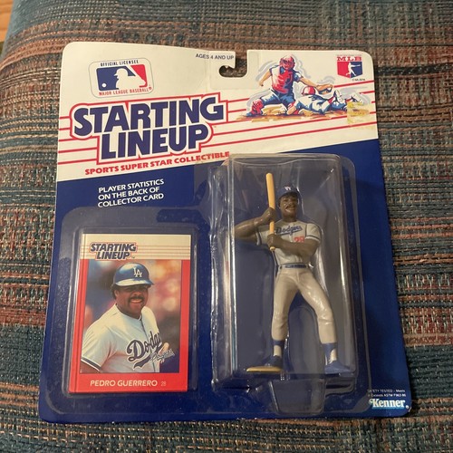 1988 ROOKIE STARTING LINEUP SLU MLB PEDRO GUERRERO LOS ANGELES DODGERS ...