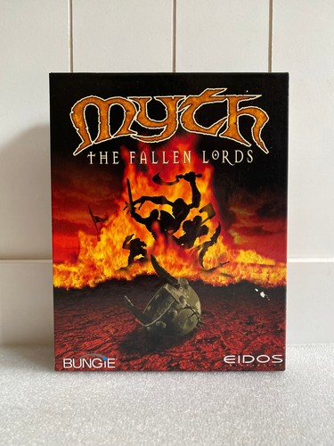 Myth: The Fallen Lords PC CD-ROM Big Box Vintage Game Bungie / Eidos ...