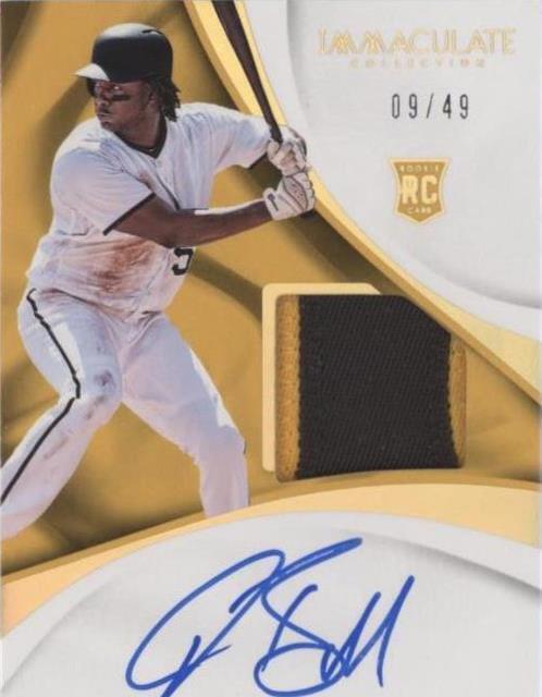2017 Panini Immaculate Collection - Rookie Auto Patch Josh Bell #107 ...