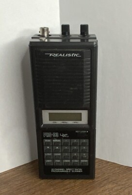 Vintage Realistic Pro-33 Radio Shack Programmable Scanner Radio Tested ...