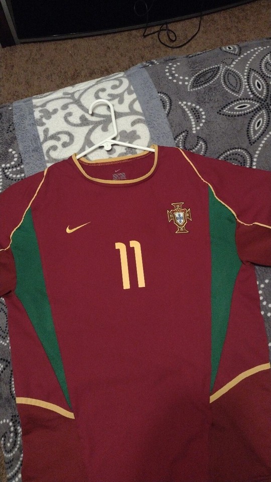 Rare Portugal C.Ronaldo 11 Home Jersey Kit 2002-2003 S21002AOG 182231 ...