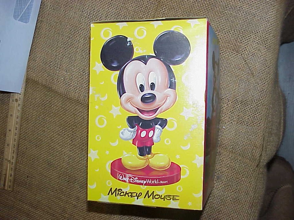In Box - Mickey Mouse Kellogg's/Keebler Promo Bobblehead Disney World ...
