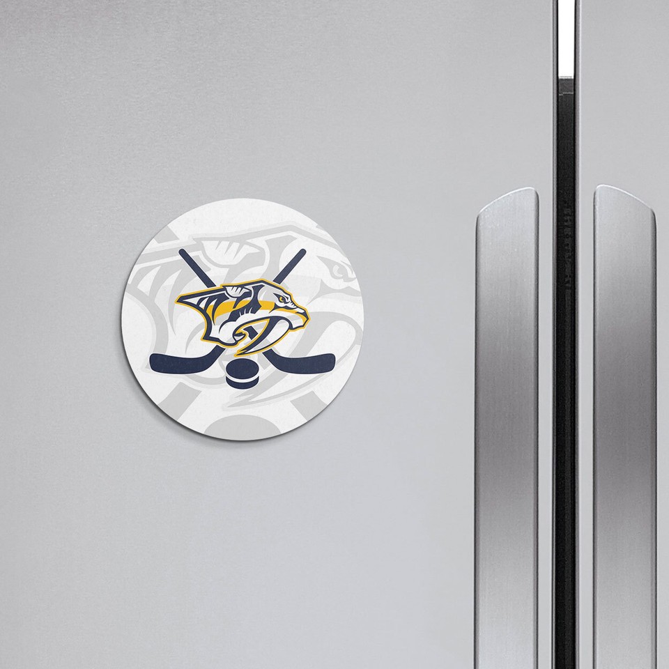 Nashville Predators NHL | 4'' X 4'' Round Decorative Magnet | eBay