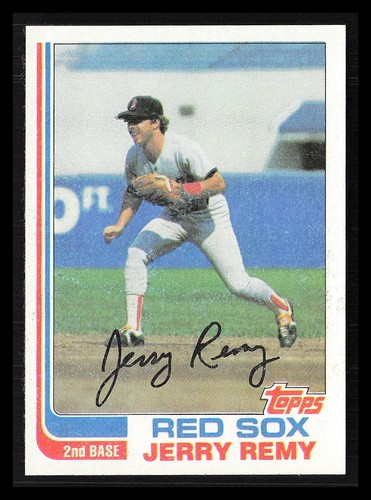 Jerry Remy 1982 Topps #25 Boston Red Sox | eBay