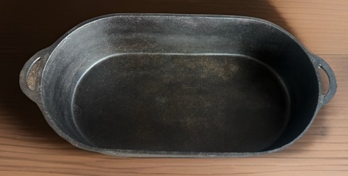 Camp Chef Golden Spike 1869 Cast Iron Oval Roaster 12 Qt Dutch Oven ...