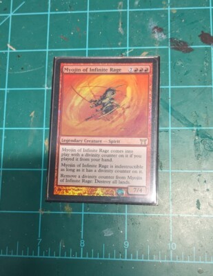 MTG - Champions of Kamigawa FOIL Myojin of Infinite Rage! Slightly ...