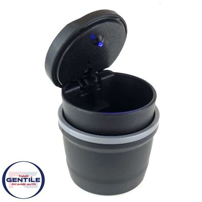 Car Ashtray Object Holder with LED Light Spring Closure Detachable ...