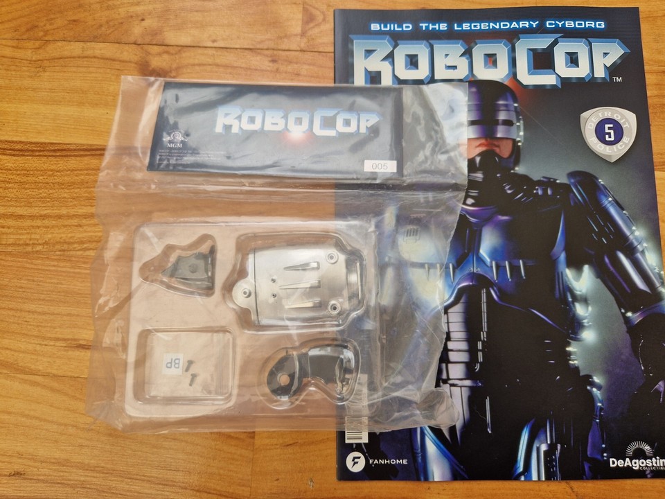 DEAGOSTINI FANHOME BUILD YOUR OWN THE LEGENDARY ROBOCOP ISSUE PART 5 | eBay