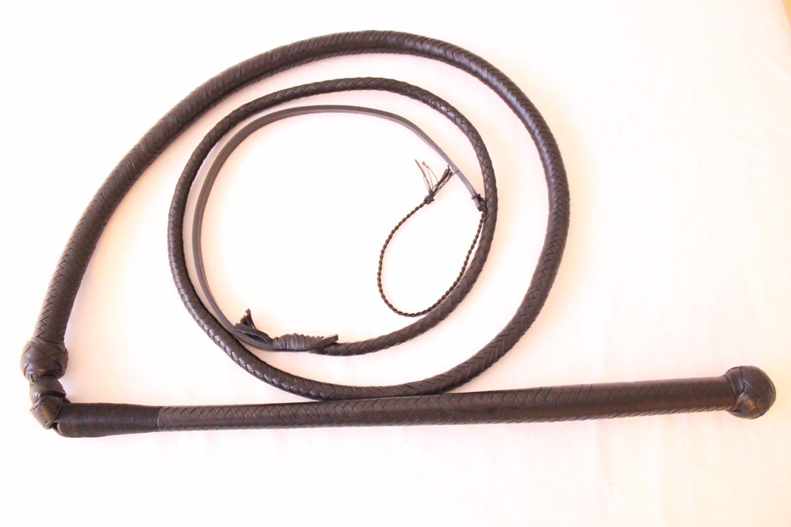 Stock Whip, 6 Ft, Genuine Leather, 12 Plaited Stockwhip, *** CLEARANCE ...