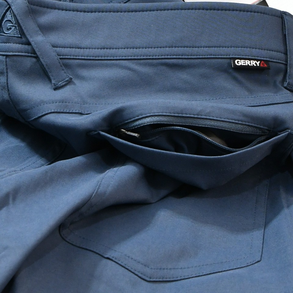 Gerry Men's Relaxed Fit Stretch Durable Venture Commuter Pants in 5 ...