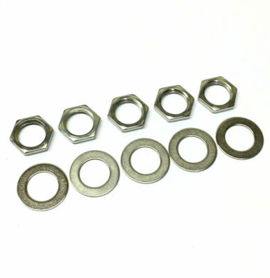 (5pc) Nut & Washer Mounting Hardware Kit for Mini Concentric/Stack Pots ...