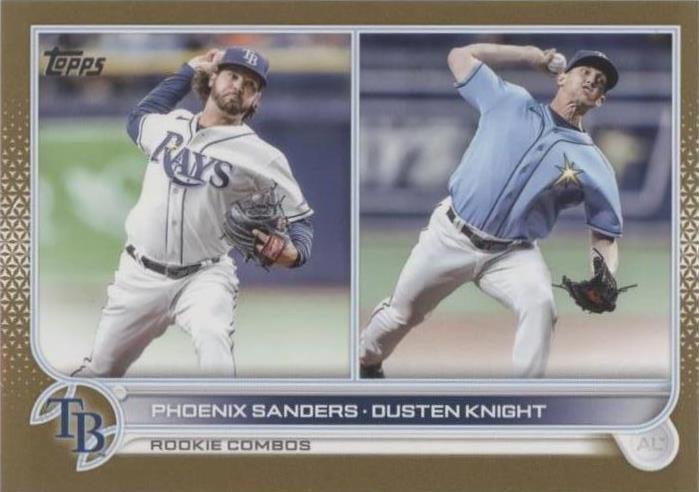 2022 Topps Update Series - Rookie Combos Dusten Knight, Phoenix Sanders ...
