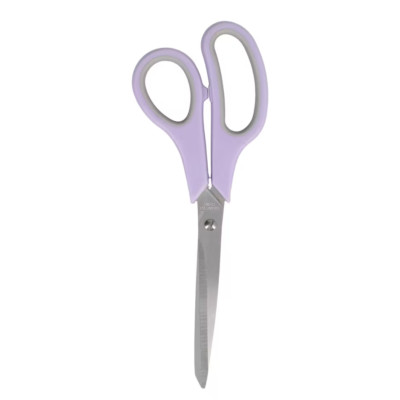 8 1/2" Scissors Soft Grip Handle All Purpose Purple Handles Brand New 1 ...