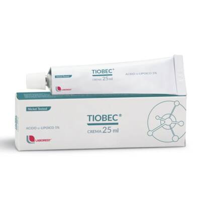 Laborest Tiobec Crema Acido Alfa-Lipoico 5% per Pelle Arrossata, 25ml ...