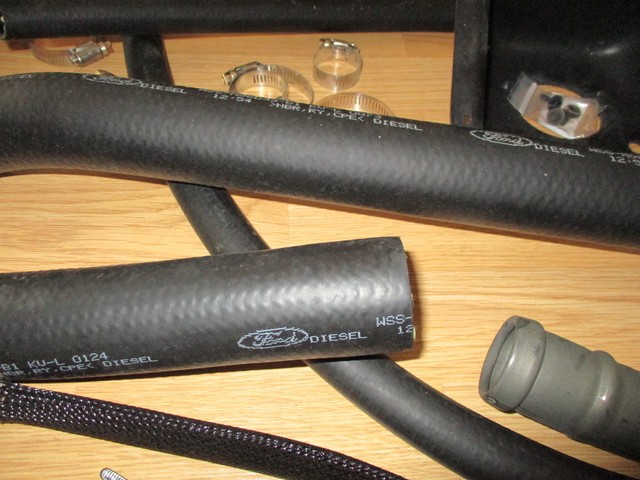 NOS 2004 Ford F250 F350 Diesel Aft Axle Fuel Tank Conversion Kit 3C34 ...