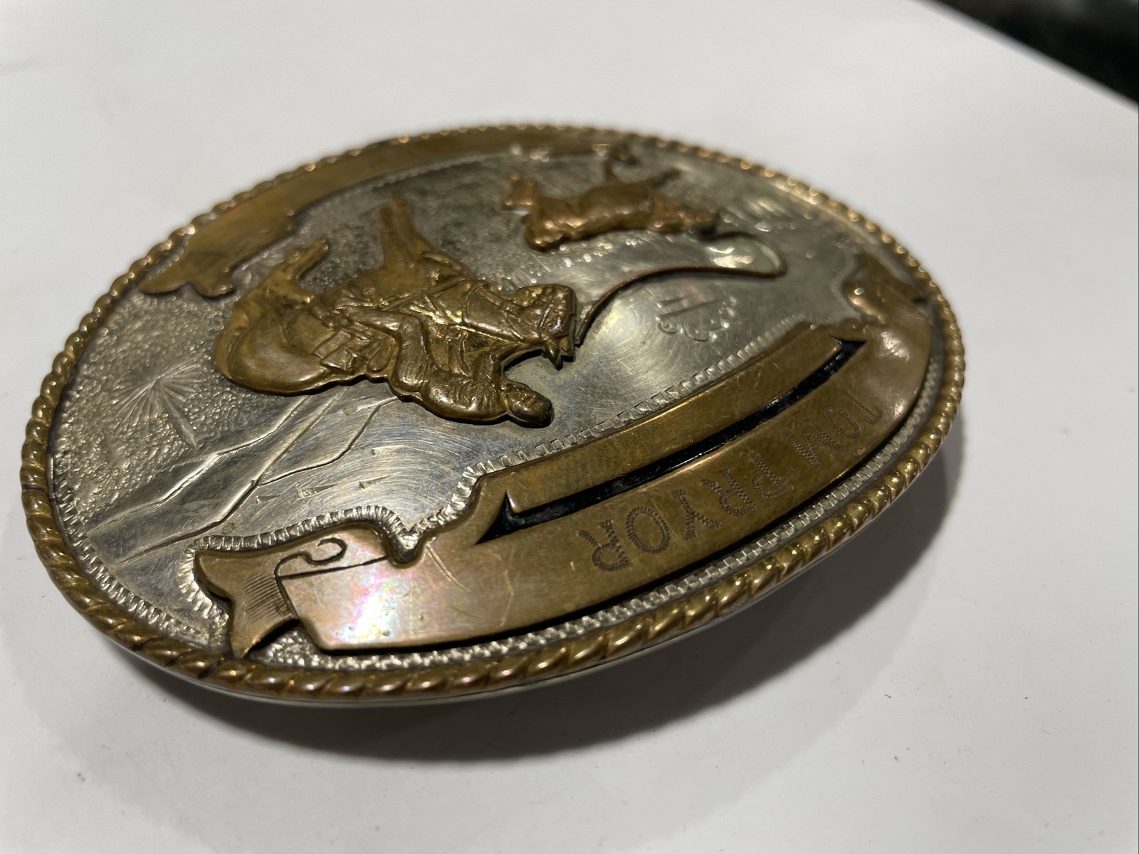 Vintage Comstock Silversmiths German Silver Engraved Tom Pryor 1979 ...