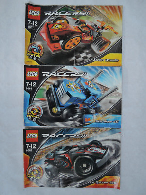 LEGO Bauanleitung / Instruction Racer 8667 + 8668 + 8669 | eBay.de