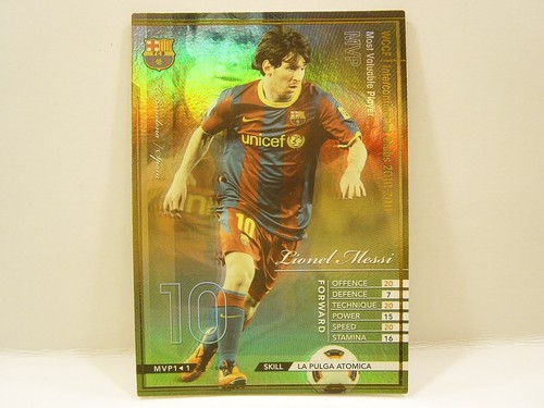 Panini WCCF 2010-11 MVP Lionel Messi No.10 FC Barcelona Spain FIFA ...