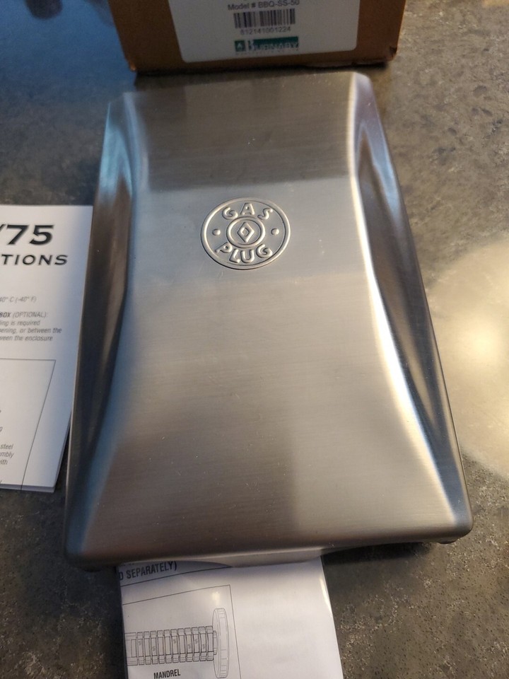 Burnaby BBQ-SS-50 BBQ Gas Outlet, 1/2" NPT Inlet, 1/2" Quick Disconnect ...