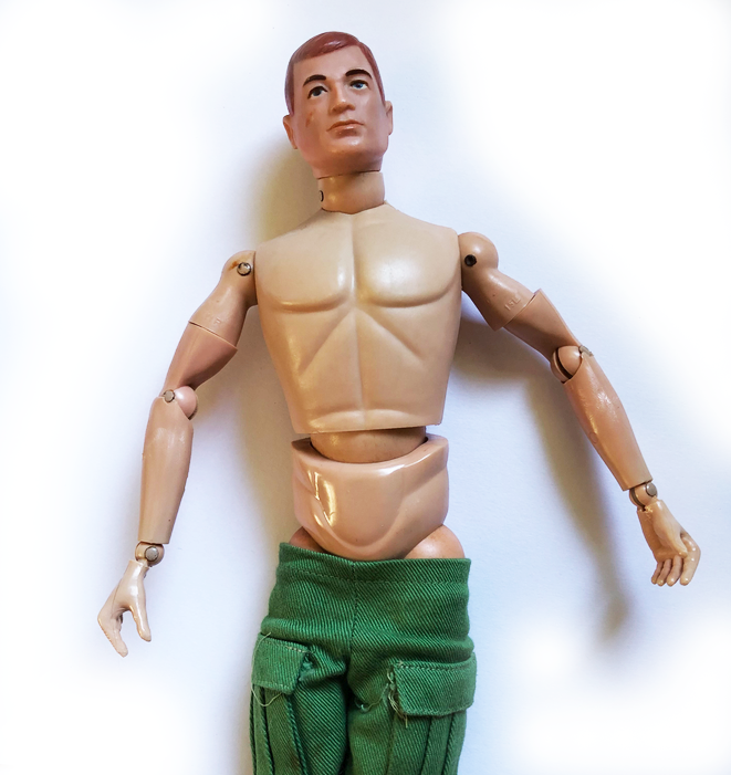 GI Joe Vintage 1964 Action Figure Soldier Green Beret Special Forces ...