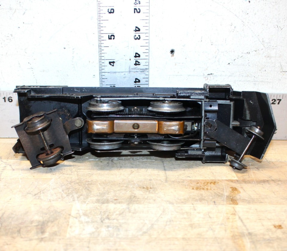 Vintage Marx O Gauge Plastic 666 Steam Locomotive With Smoke 2-4-2 Runs ...