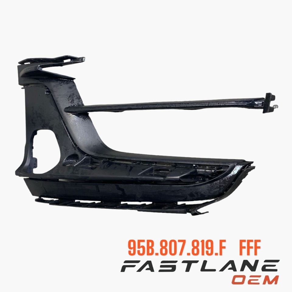 2022-2023 PORSCHE MACAN LEFT FRONT LOWER GRILLE MOLDING OEM 95B.807.819 ...