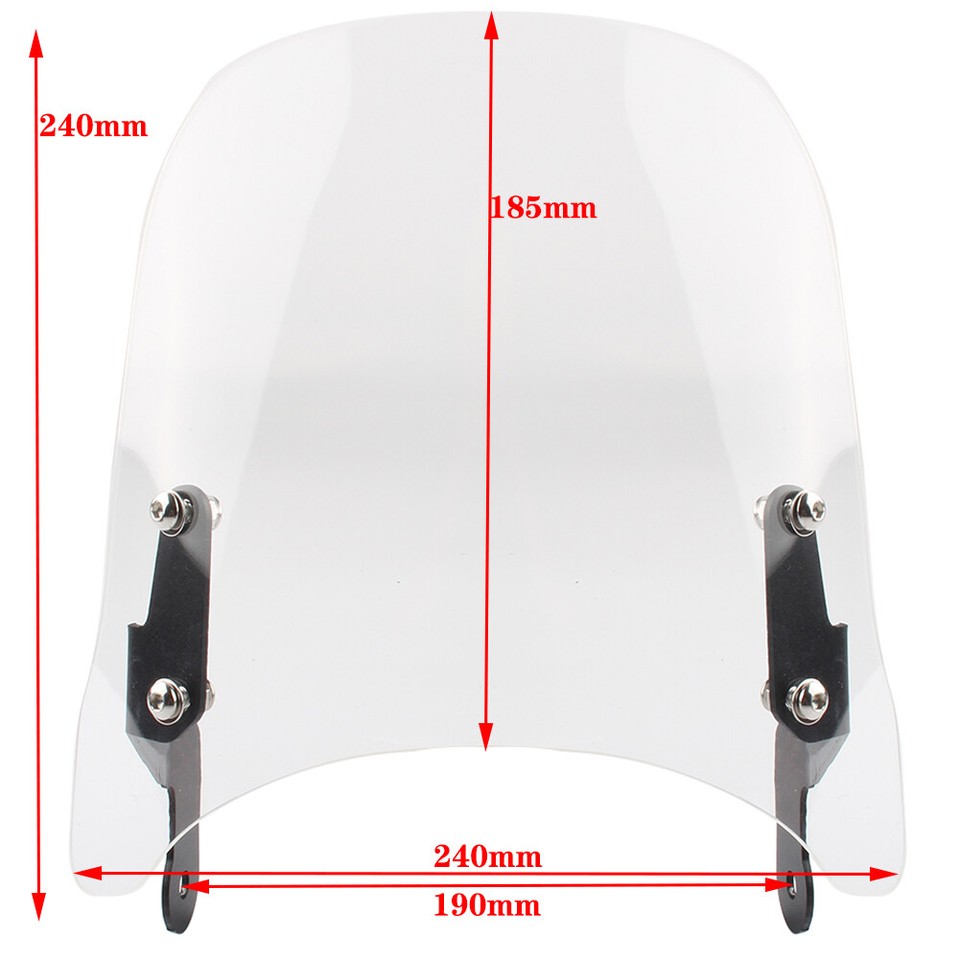 Motorcycle Windscreen For Kawasaki Z900RS 2017-2021 ABS Plastic ...