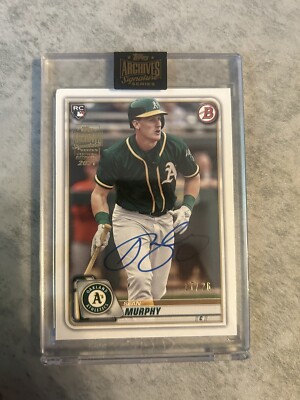 Sean Murphy | 2021 Topps Archives | 2020 Bowman Rookie Card Auto ...
