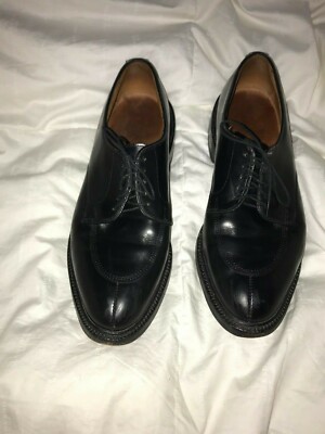 Allen Edmonds "Walton" Split Toe Derby Dress Shoe 9.5 D Black | eBay