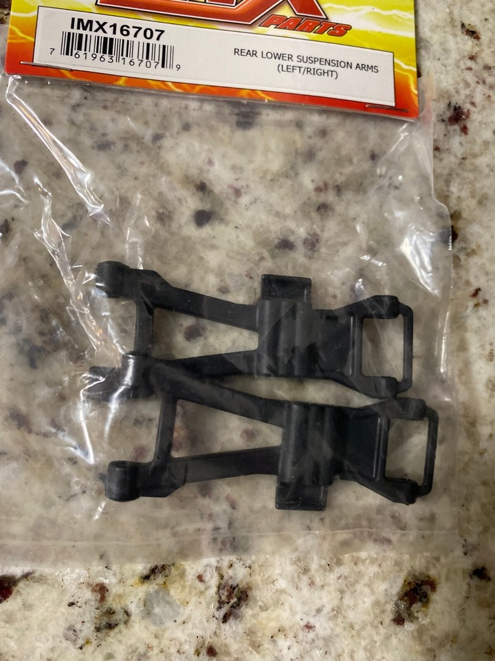 R/C RC IMEX PARTS IMX 16707 REAR LOWER SUSPENSION ARMS L/R NEW NEVER ...