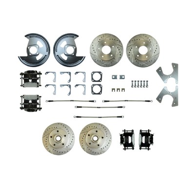 For 1969-1972 Chevy El Camino Front & Rear Brake Conversion Kit The ...
