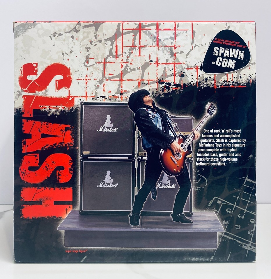 McFarlane Toys Guns N Roses Slash Deluce Box Set New Sealed Free ...