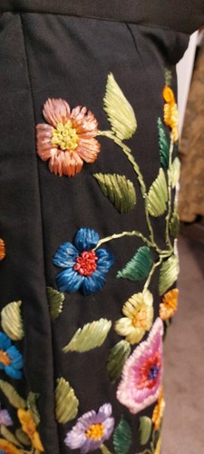 VTG 60's Mar Mar Raffia Embroidered Skirt & Tank Amazing | eBay