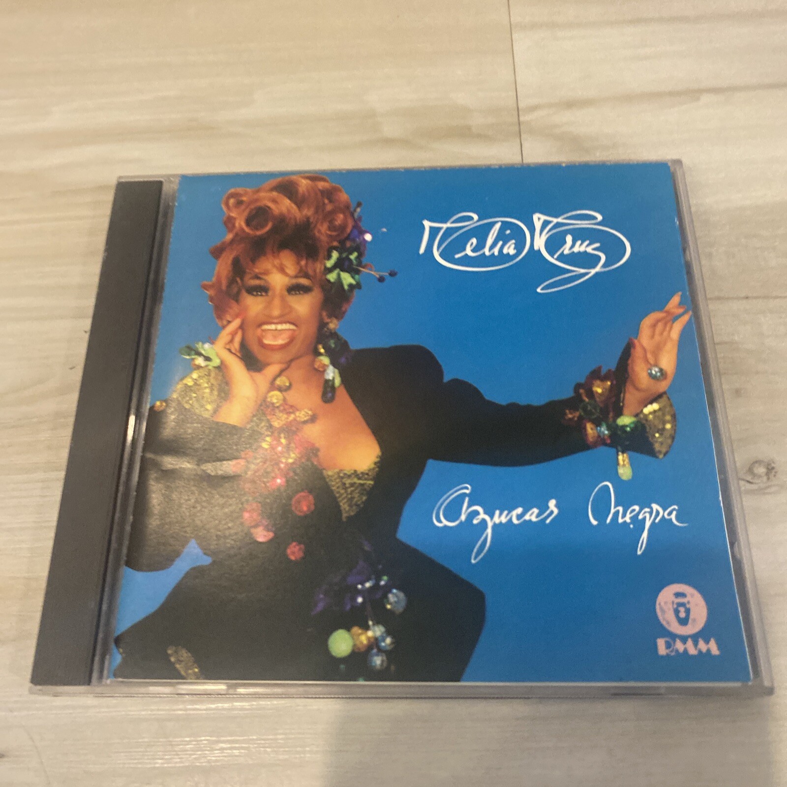 CELIA CRUZ - AZUCAR NEGRA U.S. CD 1993 QUE SUENEN LAS PALMAS OCHUN CON ...