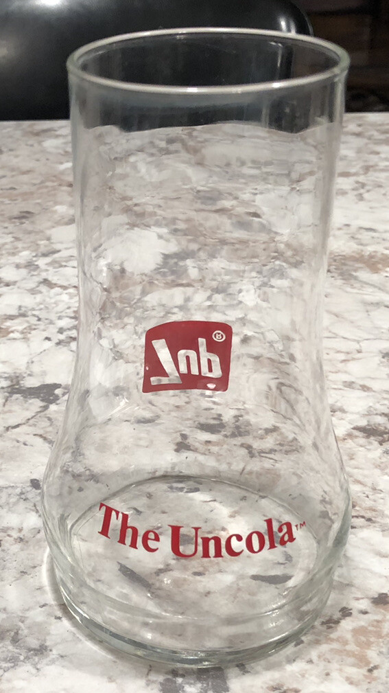 7-Up The Uncola Glass 1970's Upside Down Glass Vintage Seven Up ...