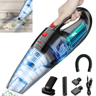 Handheld Vacuum Cordless Wet Dry Cleaner Dust Buster Cordless Car Home ...