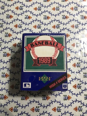 1989 Upper Deck Baseball High Number Series Box Factory Sealed | eBay