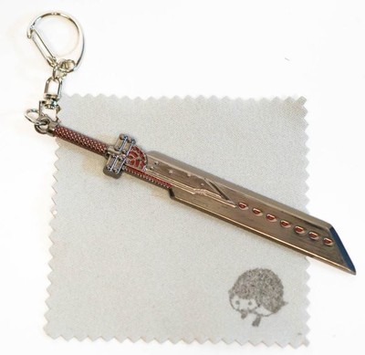 Final Fantasy Buster Sword Keychain Weapon Ff7 Red Hand Car Zack | eBay