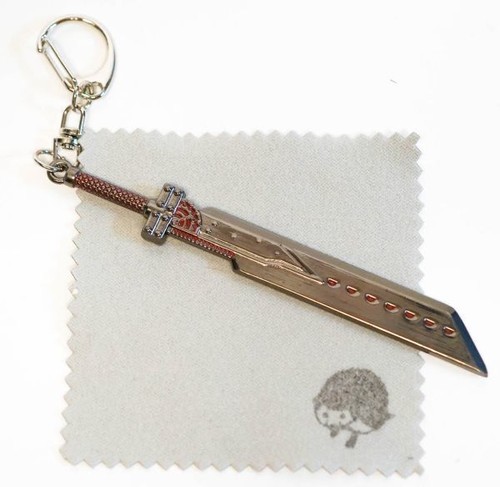 Final Fantasy Buster Sword Keychain Weapon Ff7 Red Hand Car Zack | eBay