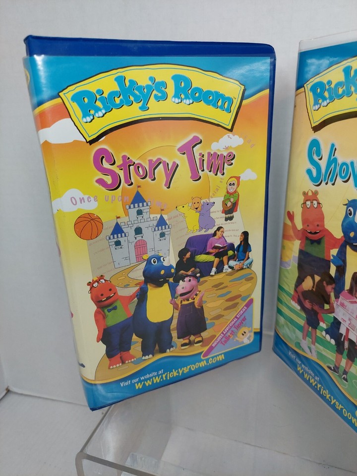Ricky's Room - story time/show and tell (VHS, 1999/2001) Telegenic RARE ...