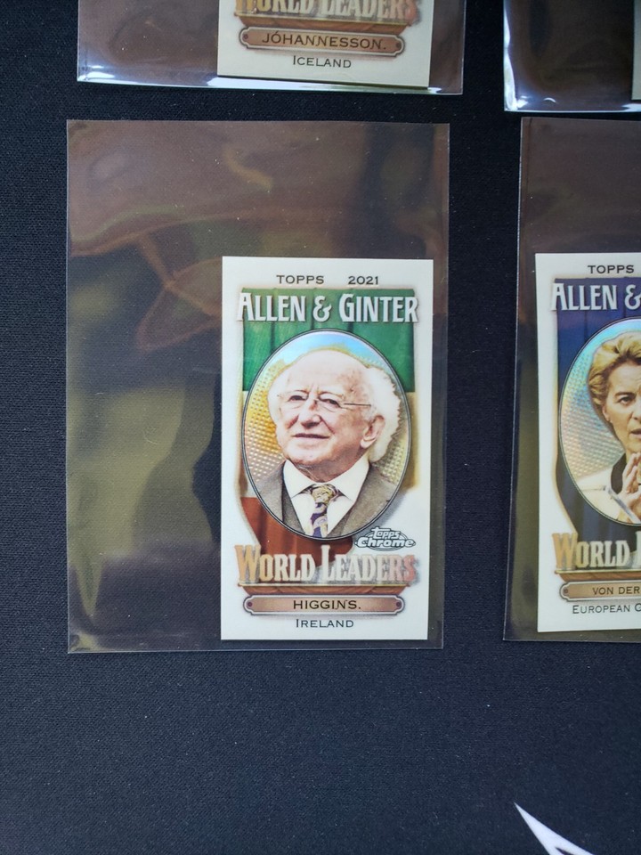 (4) 2021 Topps Allen and Ginter Chrome Mini World Leaders MWL-6, 15 ...