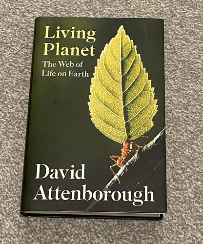 DAVID ATTENBOROUGH HAND SIGNED LIVING PLANET 1ST EDITION BOOK | eBay