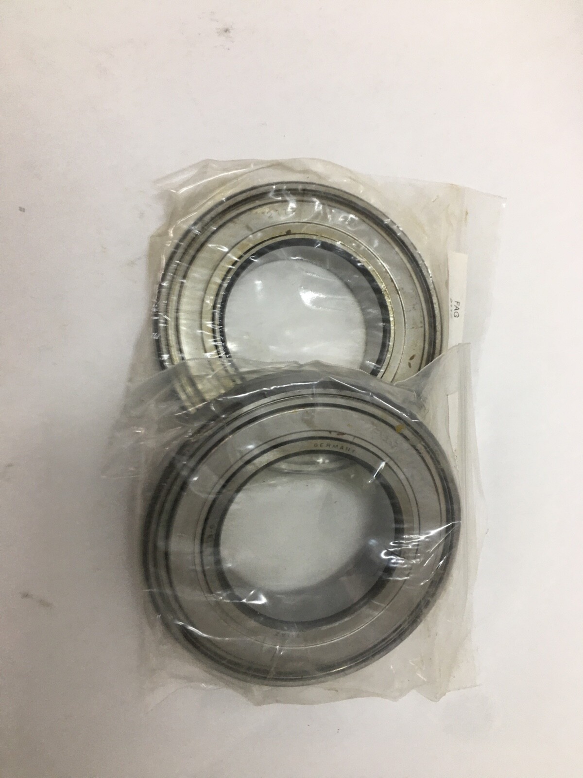 FAG 211-Z Bearing Single Metal Seal 55x100x21 mm 6211Z 211Z Germany 2 ...