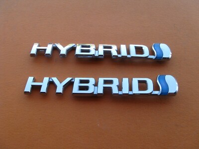 04 05 06 TOYOTA PRIUS HYBRID SIDE FENDER EMBLEM LOGO BADGE SIGN SYMBOL ...