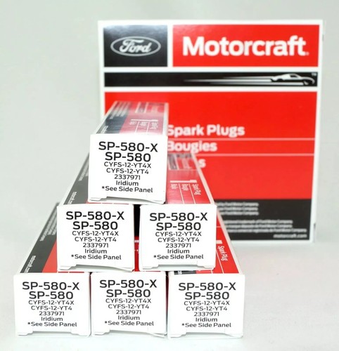 SET OF 6 Genuine SP534 SP580 SP580X Iridium Spark Plug For Ford F150 | eBay