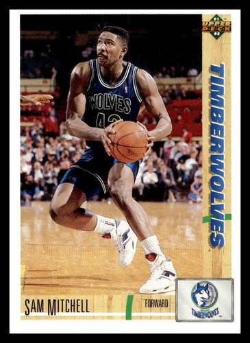 1991 Upper Deck #309 Sam Mitchell Minnesota Timberwolves | eBay